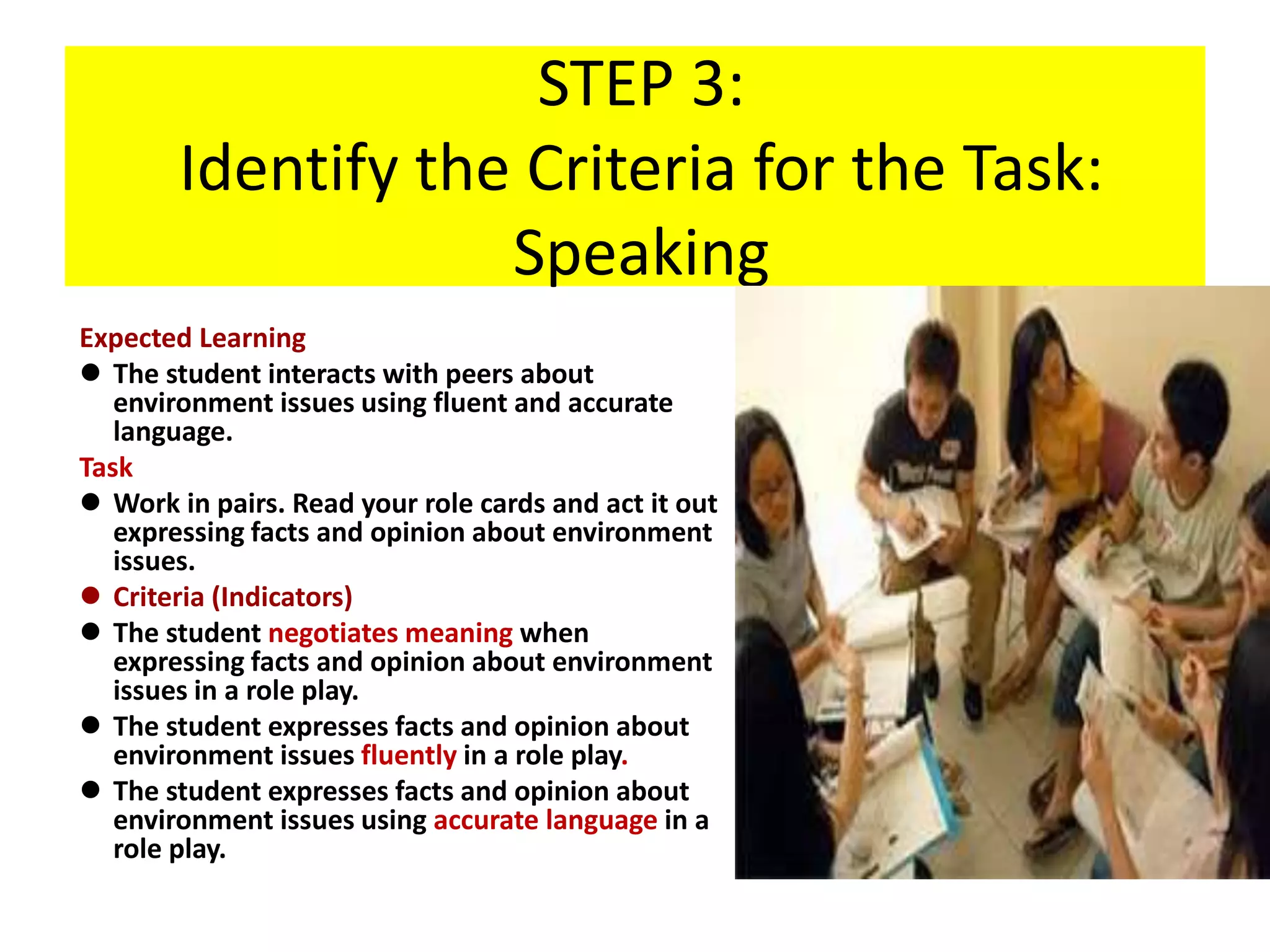 Constructing rubrics to assess productive skills | PPT Constructing rubrics to assess productive skills | PPT