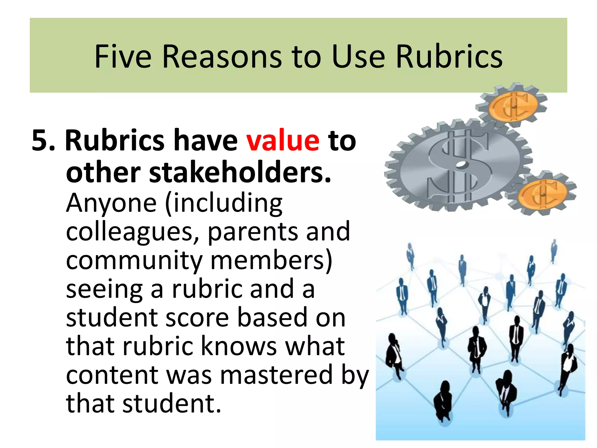 Constructing rubrics to assess productive skills | PPT Constructing rubrics to assess productive skills | PPT