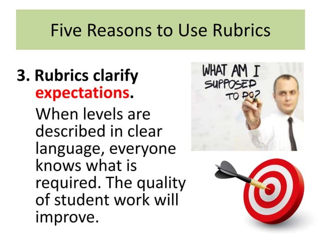 Constructing rubrics to assess productive skills | PPT Constructing rubrics to assess productive skills | PPT