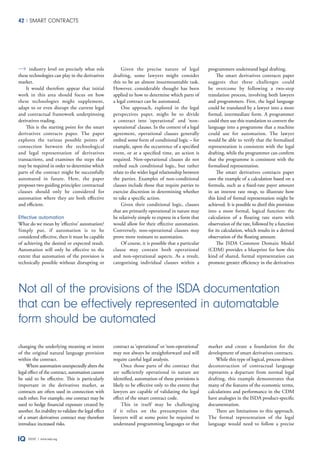 ISDA Quarterly - Constructing smart contracts | PDF