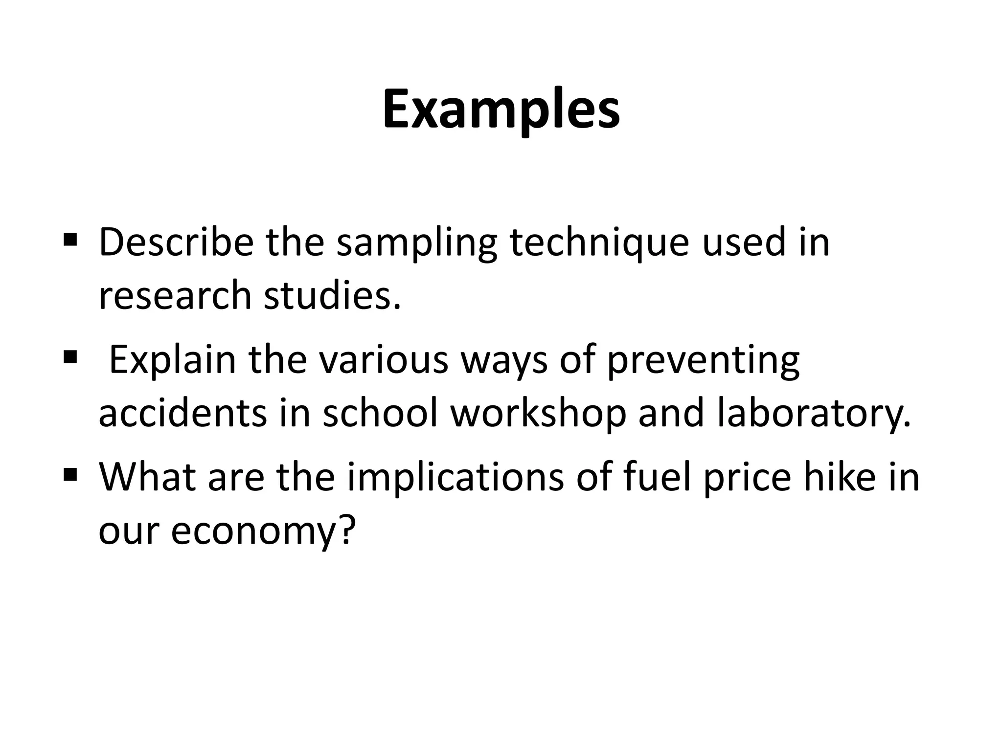 Constructing subjective test items | PPTX