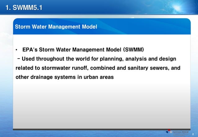 SWMM practice (basic) | PDF | Weather | Science
