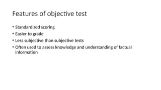 Constructing Test Item essay and objectives.pptx