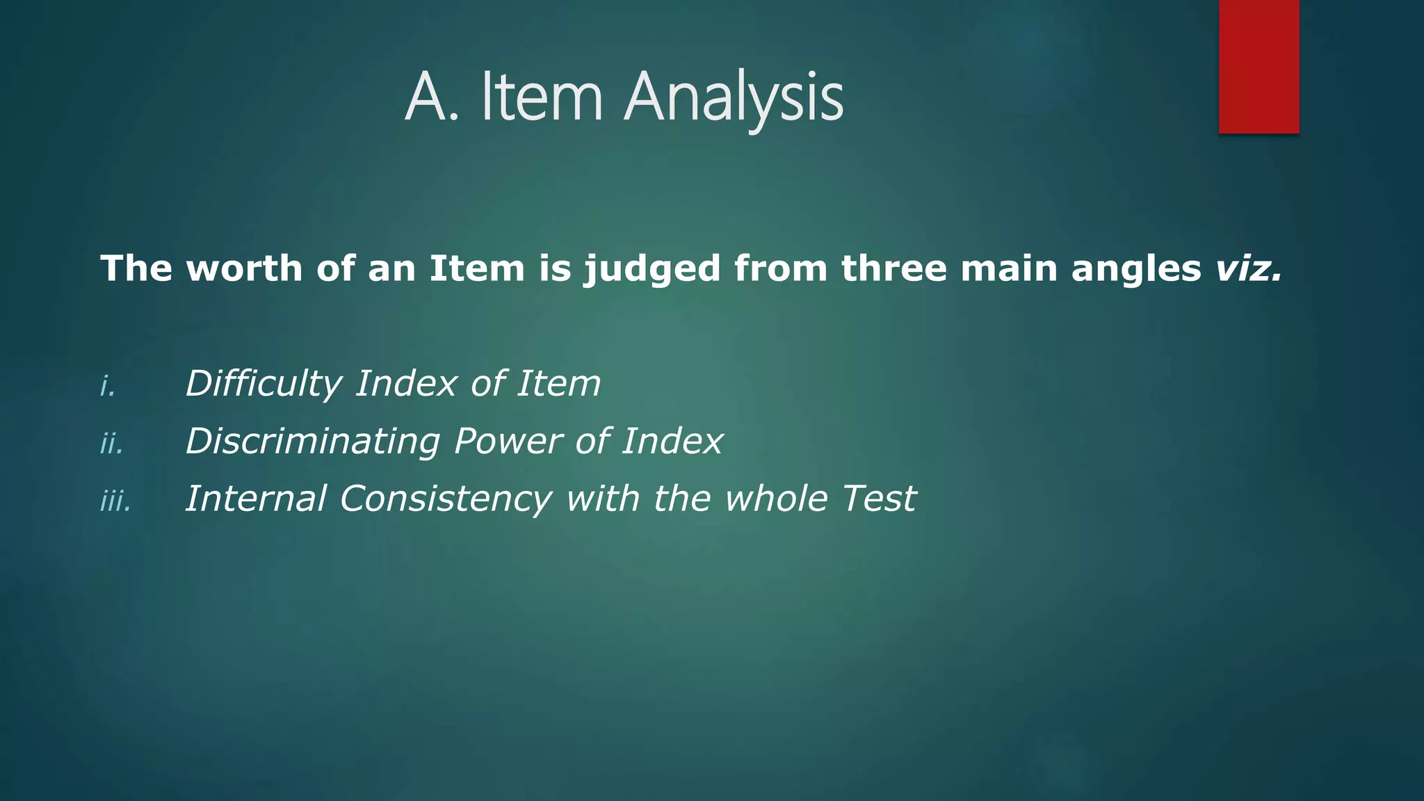 Constructing test Items | PPTX