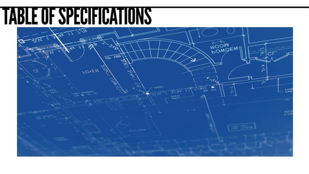 Constructing Test Questions and the Table of Specifications (TOS) | PDF