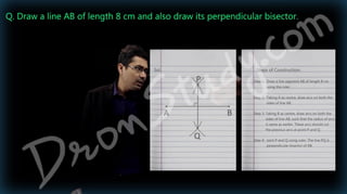 Construction - Class 9 Maths | PDF