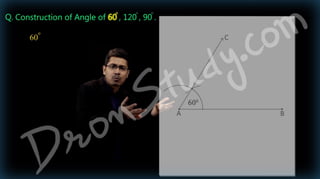 Construction - Class 9 Maths | PDF