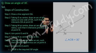 Construction - Class 9 Maths | PDF