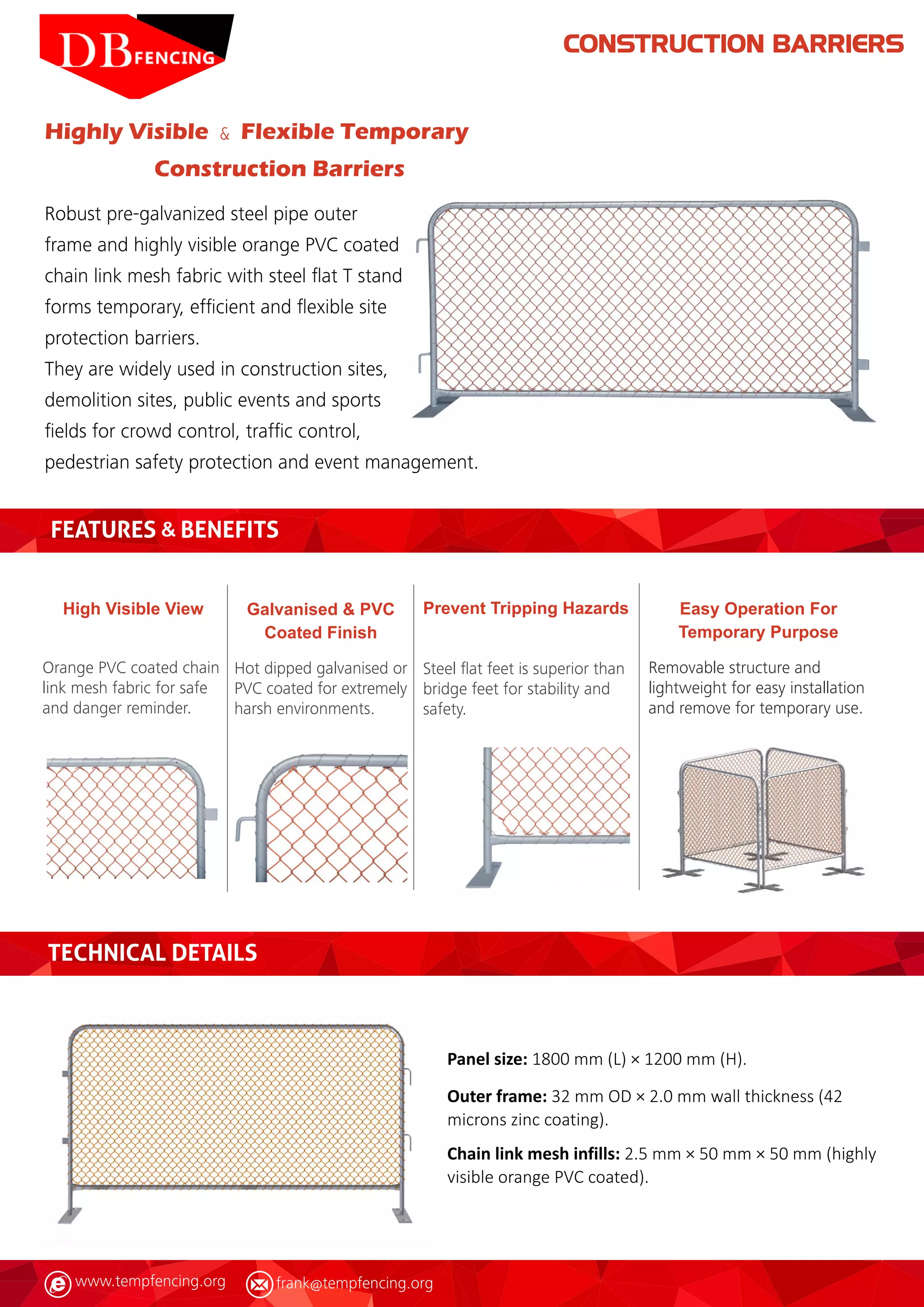 Construction barriers-catalog | PDF