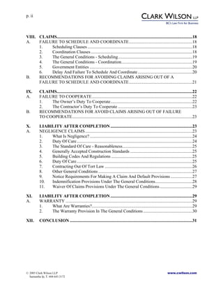 Construction claims | PDF