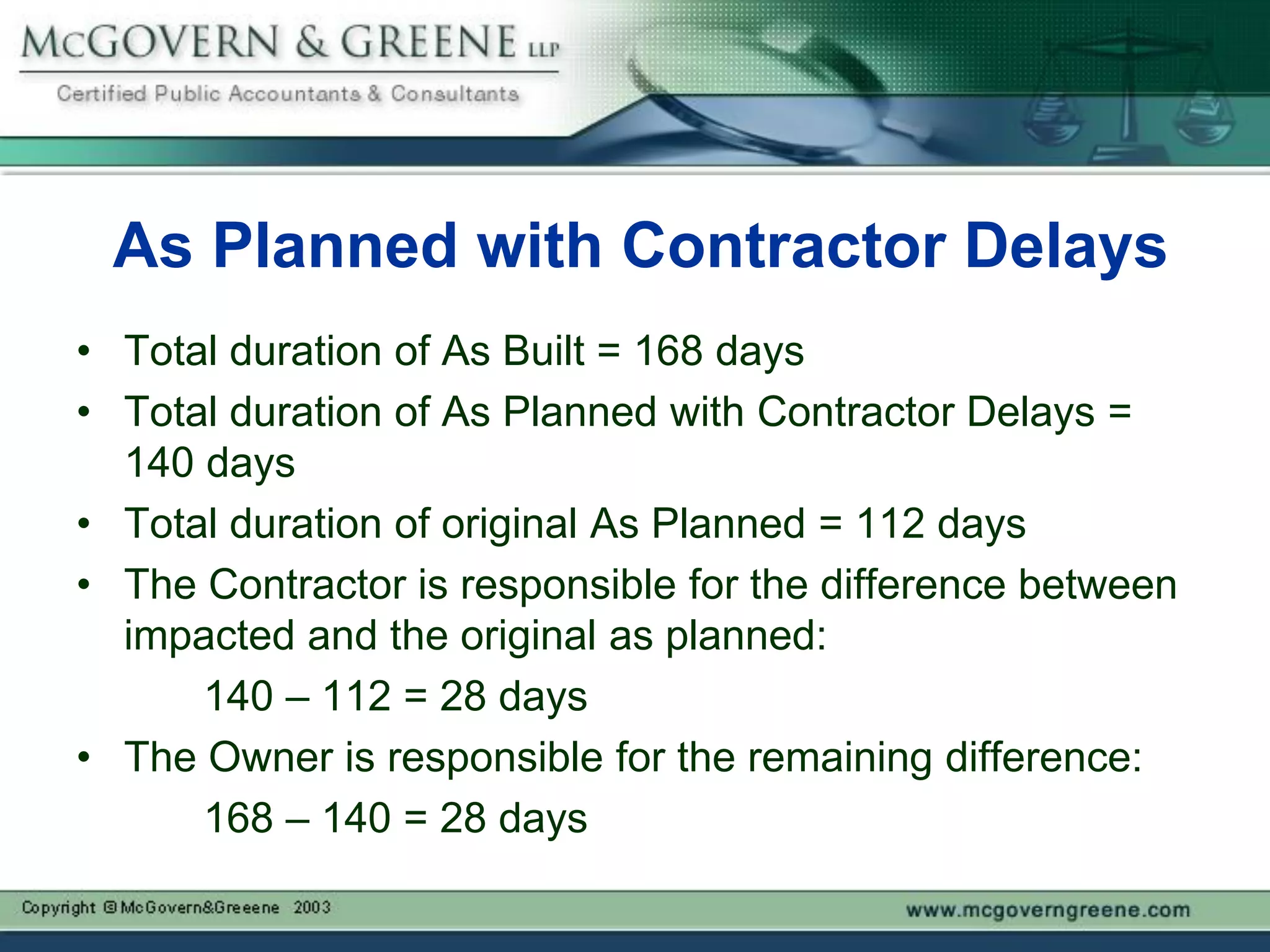 Construction delays | PDF
