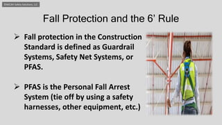Fall Protection for Construction | PPTX
