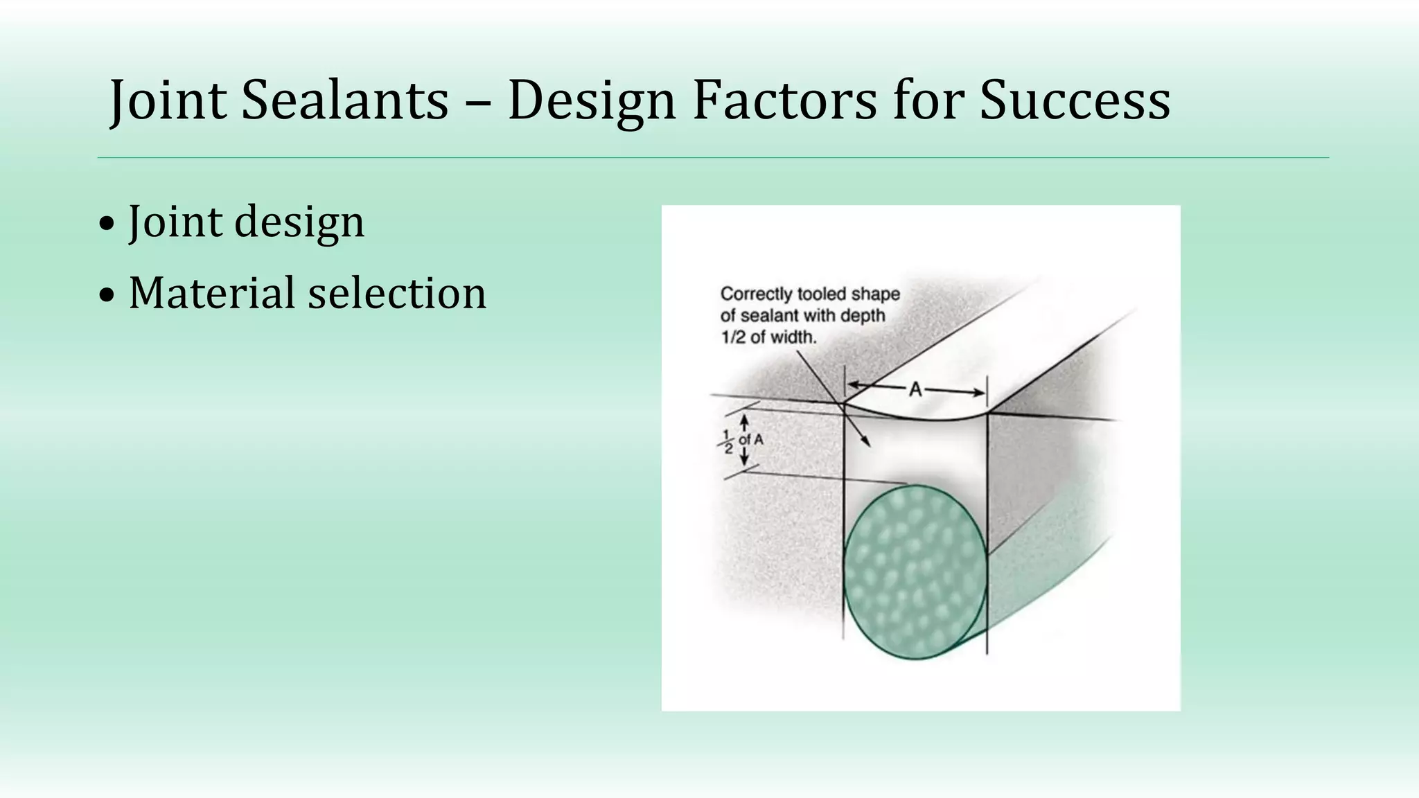 Construction Joint Sealants: A Critical Part of Building Envelope Performance | PPTX