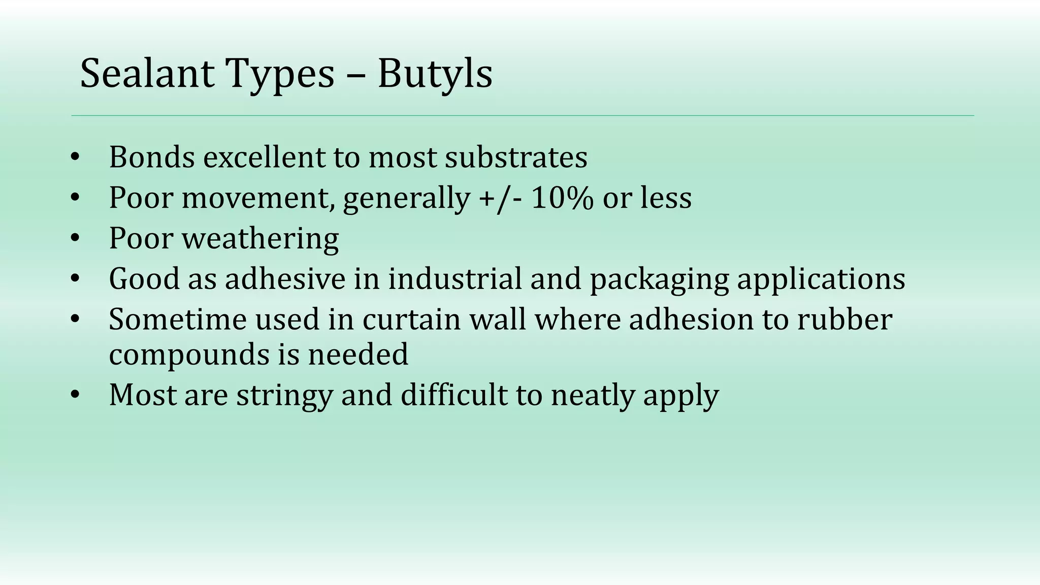 Construction Joint Sealants: A Critical Part of Building Envelope Performance | PPTX