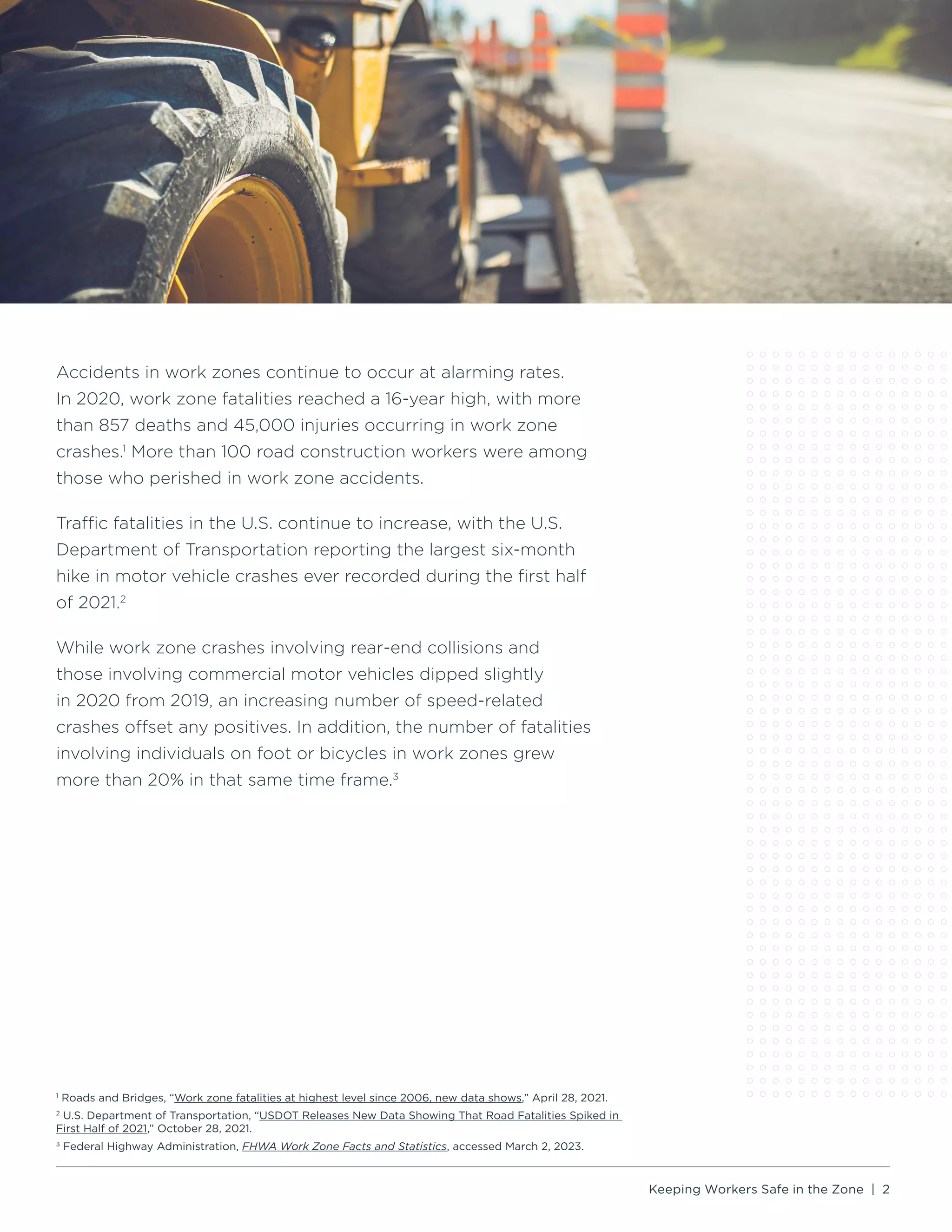 Work Zone Awareness: Keeping Workers Safe in the Zone | PDF