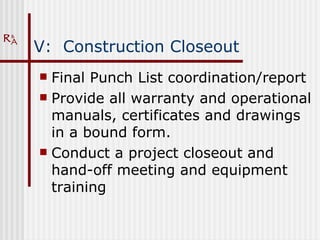Construction Management Services | PPT