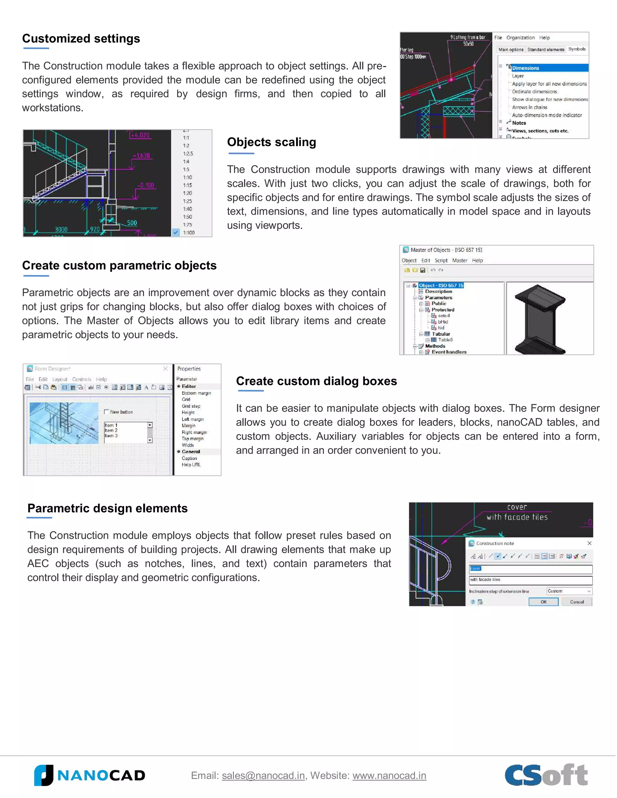 nanoCAD construction- a construction drawing software | PDF