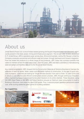 Construction Solutions- Jindal Steel & Power Ltd | PDF
