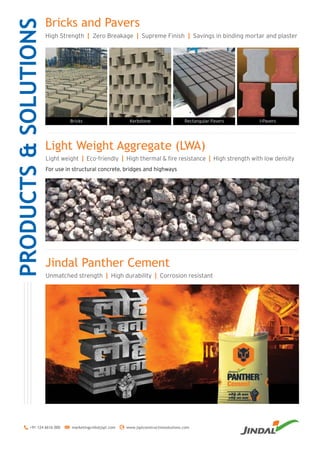 Construction Solutions- Jindal Steel & Power Ltd | PDF