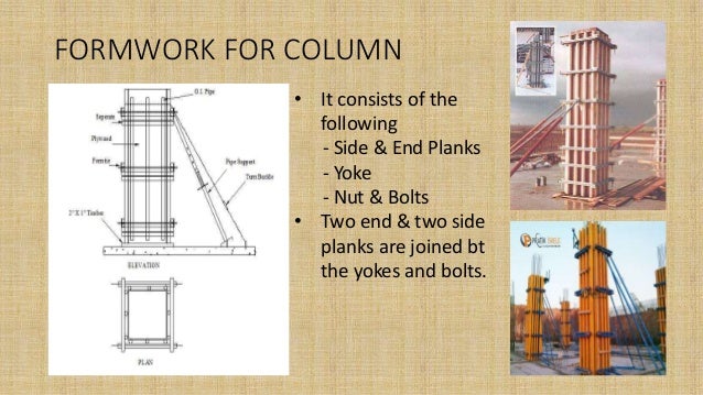 Formwork Presentation for Construction Technology