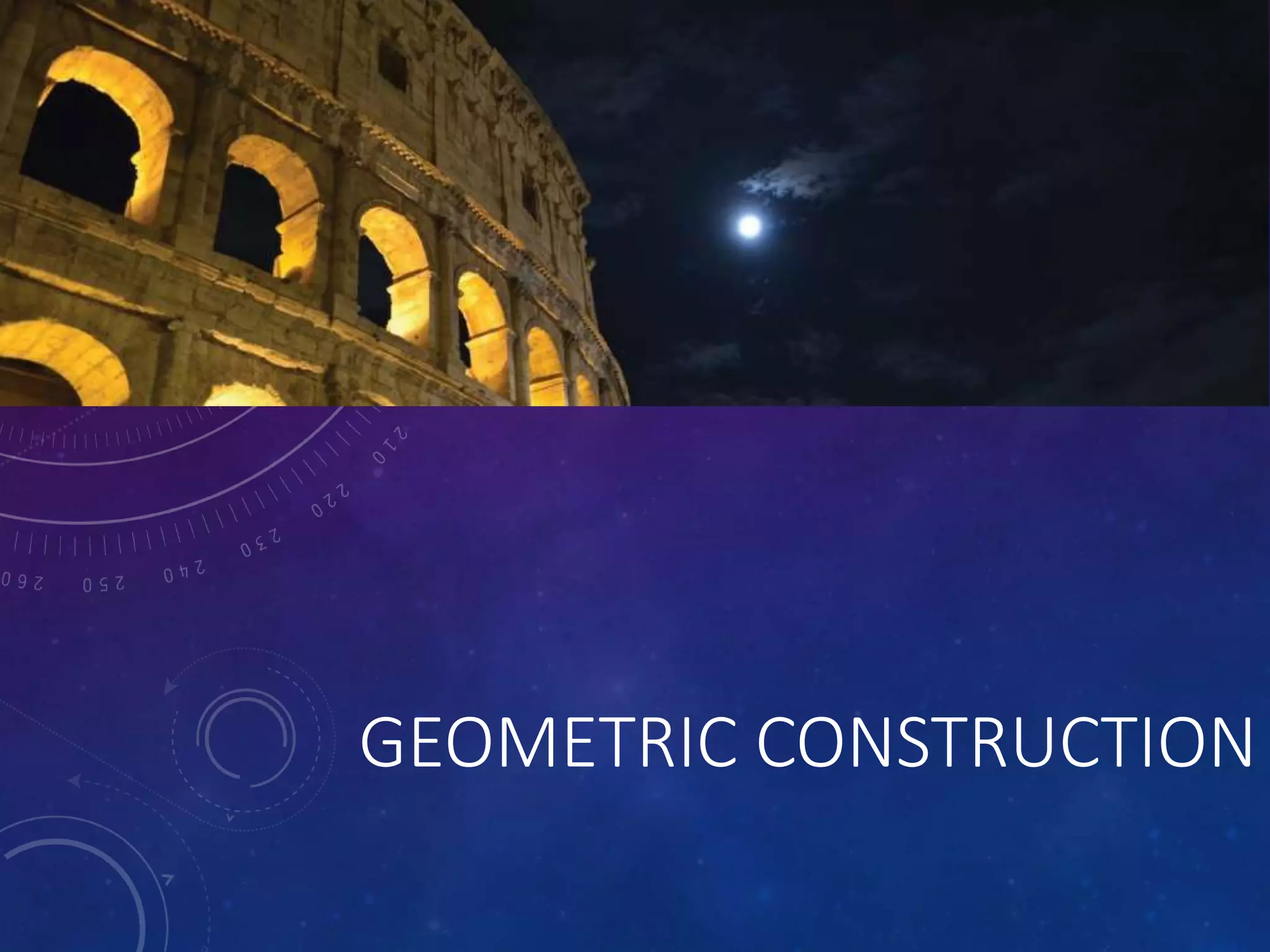 Geometric Construction: Creating a Teardrop Shape | PPTX
