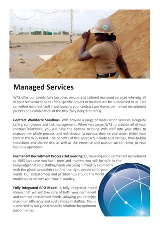 WRS Construction and Civil Engineering Brochure | PDF