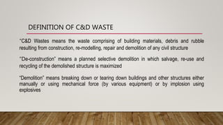 Construction and Demolition Waste Management.pptx