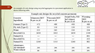 Construction and demolition waste recycling | PPTX