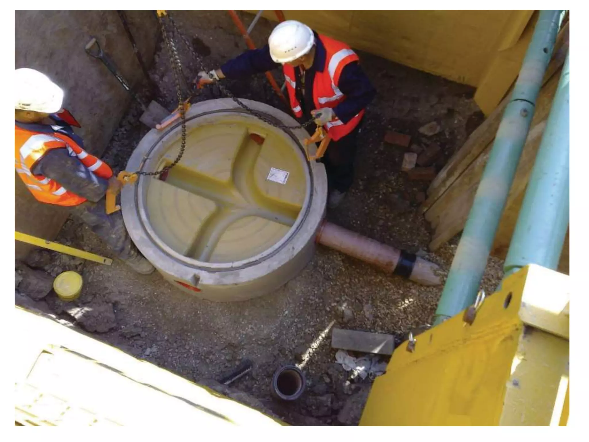 Construction and testing of sewer line | PPTX