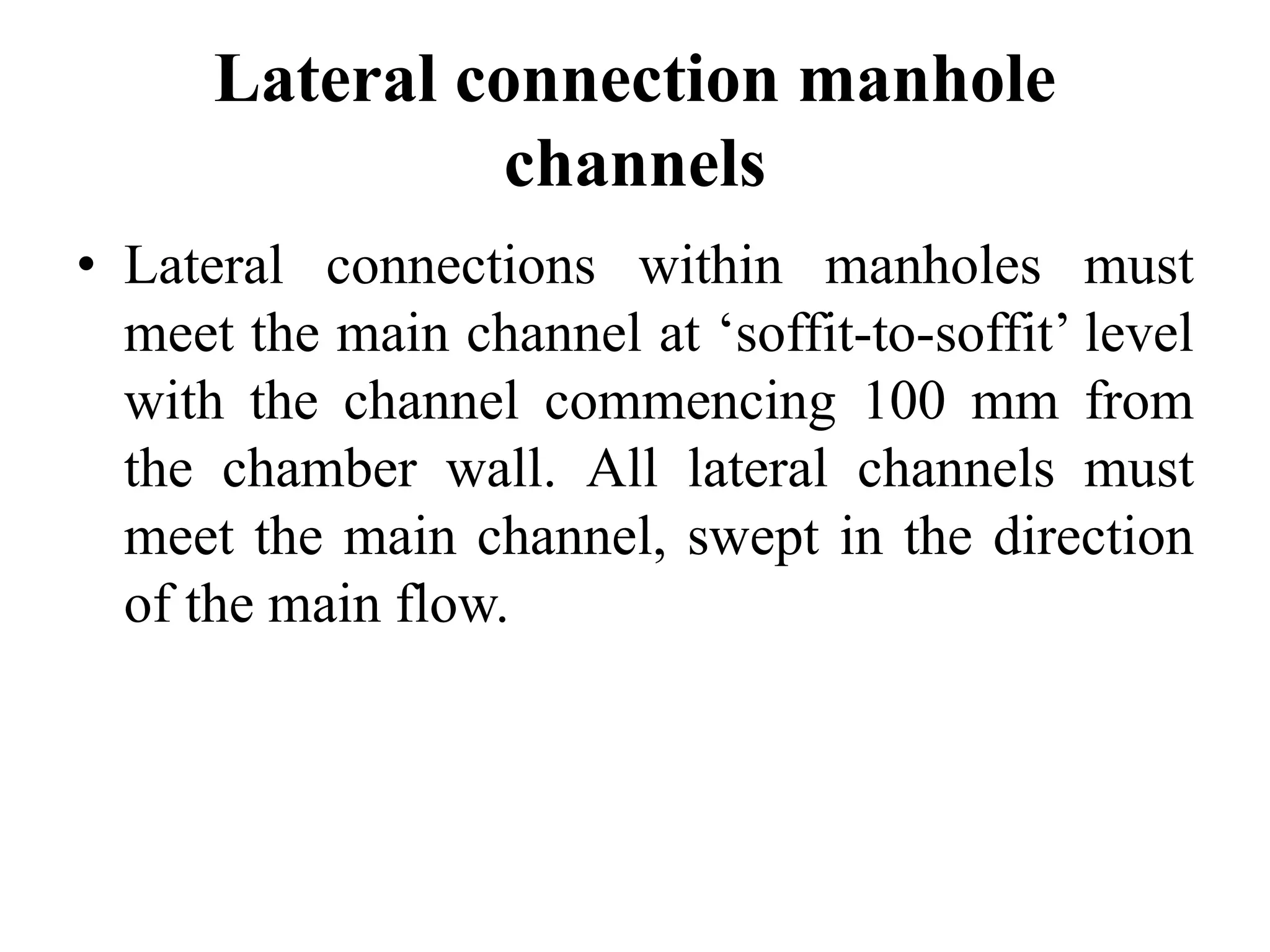 Construction and testing of sewer line | PPTX