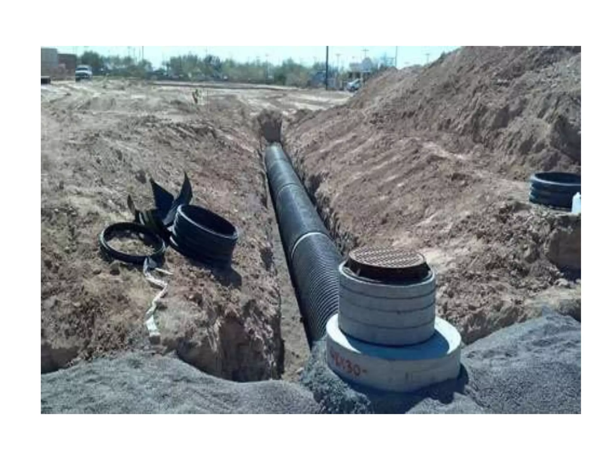 Construction and testing of sewer line | PPTX