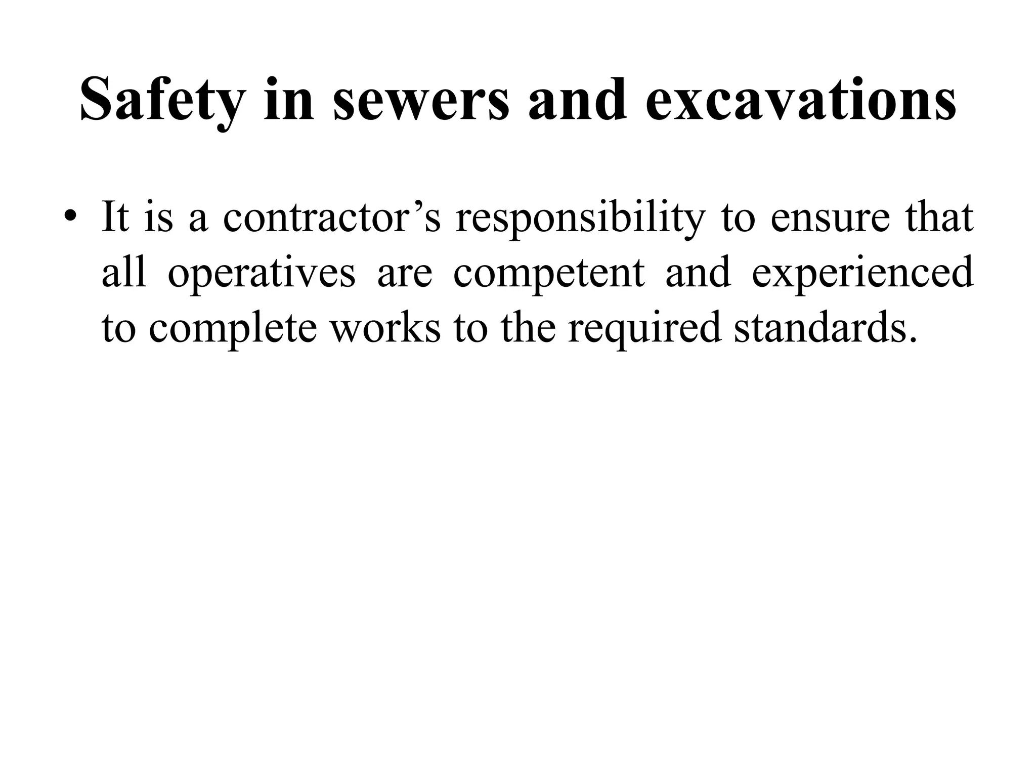 Construction and testing of sewer line | PPTX