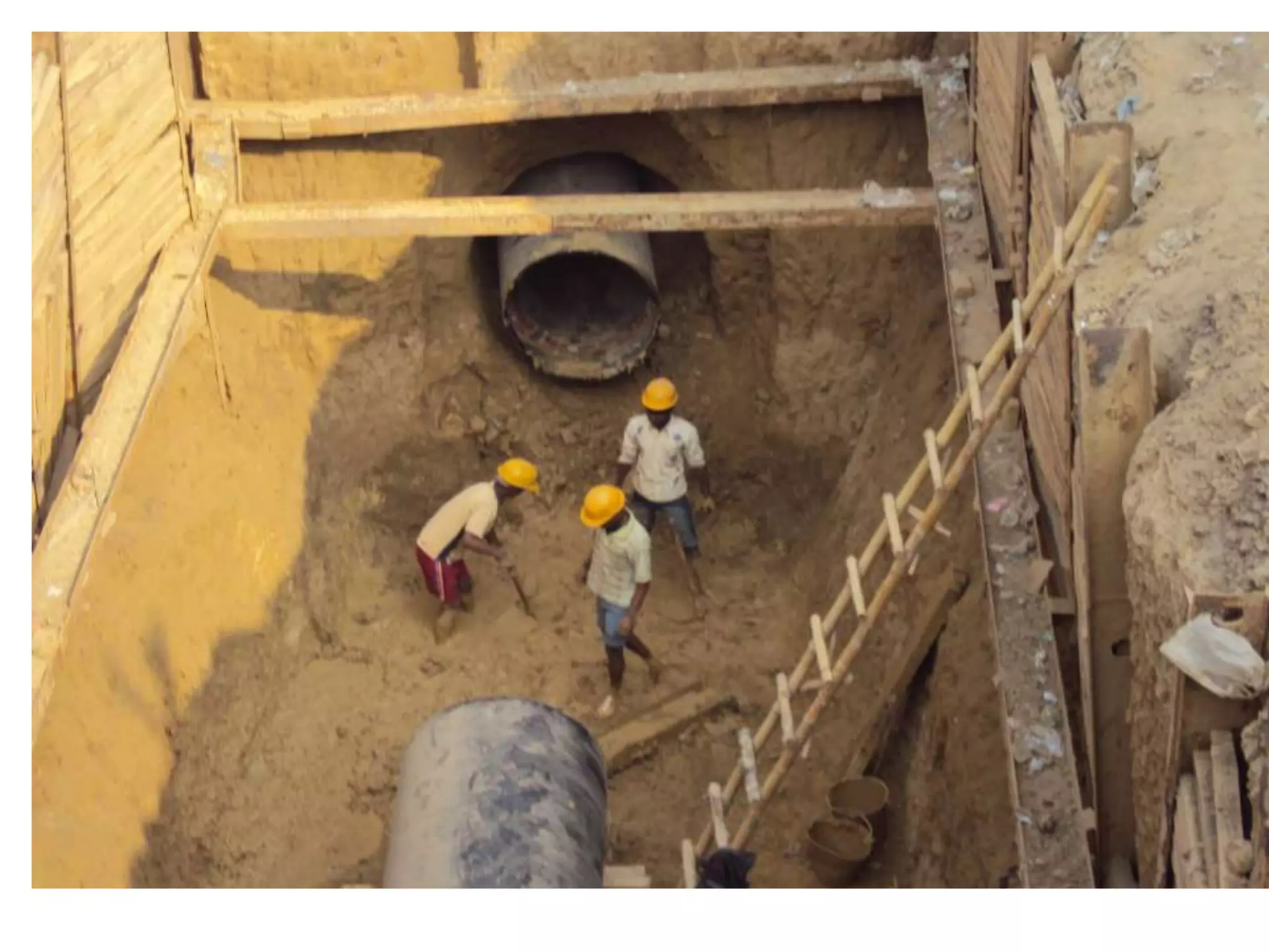 Construction and testing of sewer line | PPTX