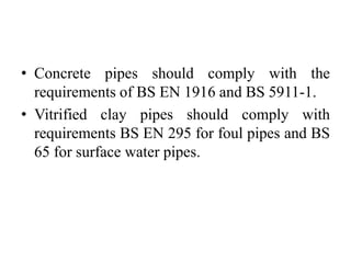 Construction and testing of sewer line | PPTX