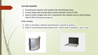 Construction and types of X-ray Films,Cassettes, Screens.pptx