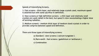 Construction and types of X-ray Films,Cassettes, Screens.pptx