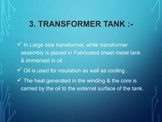 Construction and working principle of 1 phase transformer | PPTX
