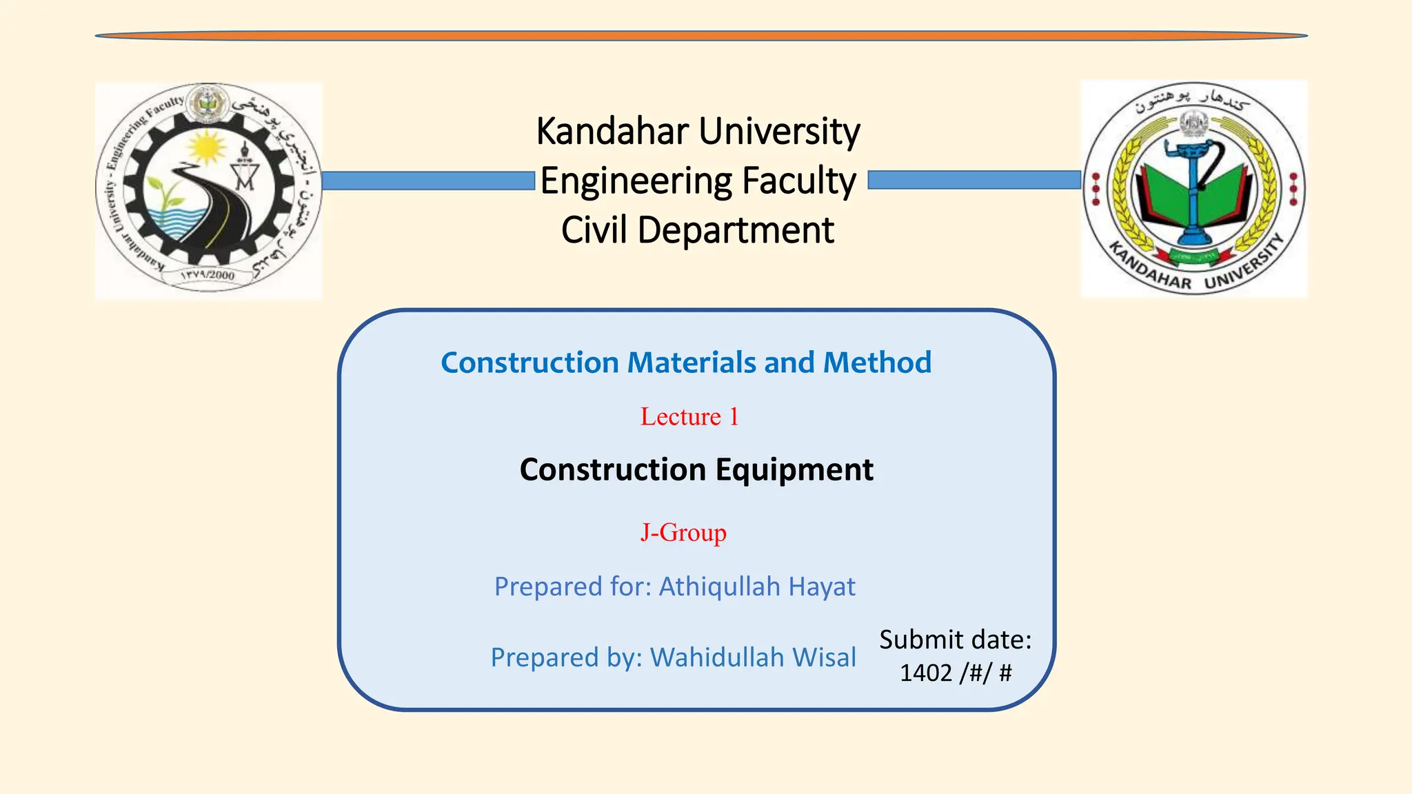 construction Assignment [ J Group] .pptx | Free Download
