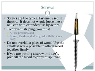 Construction Basics | PPT | Woodworking | Arts and Crafts