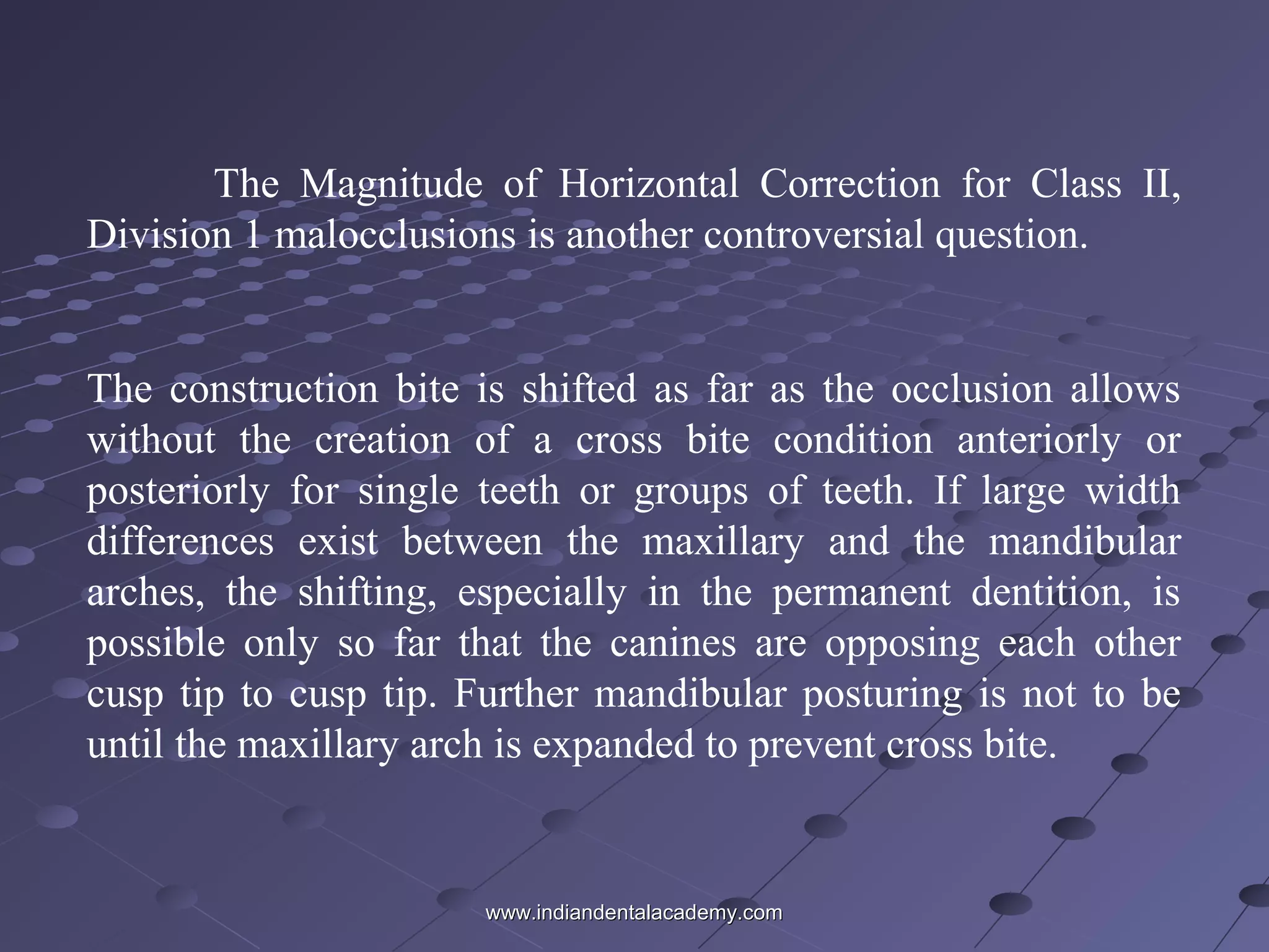 Construction of bite for various functional orthodontic appliances | PPT