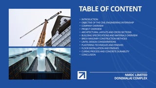 Construction Building Our Internship Report on Residential Building ...