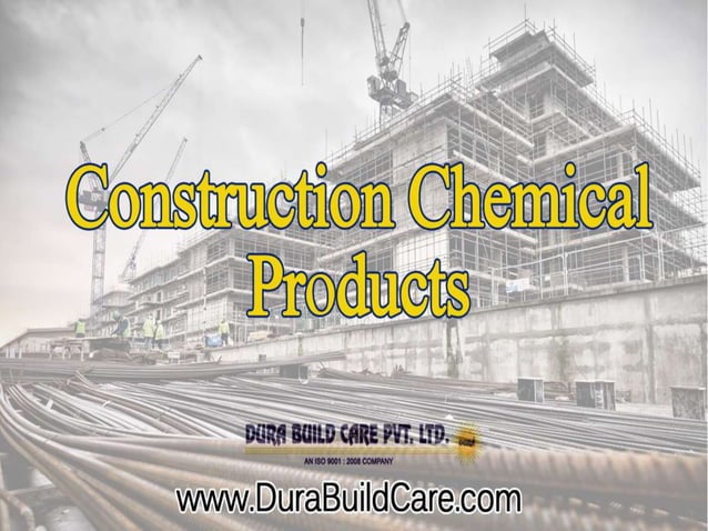 Construction chemical products supplier | PPTX