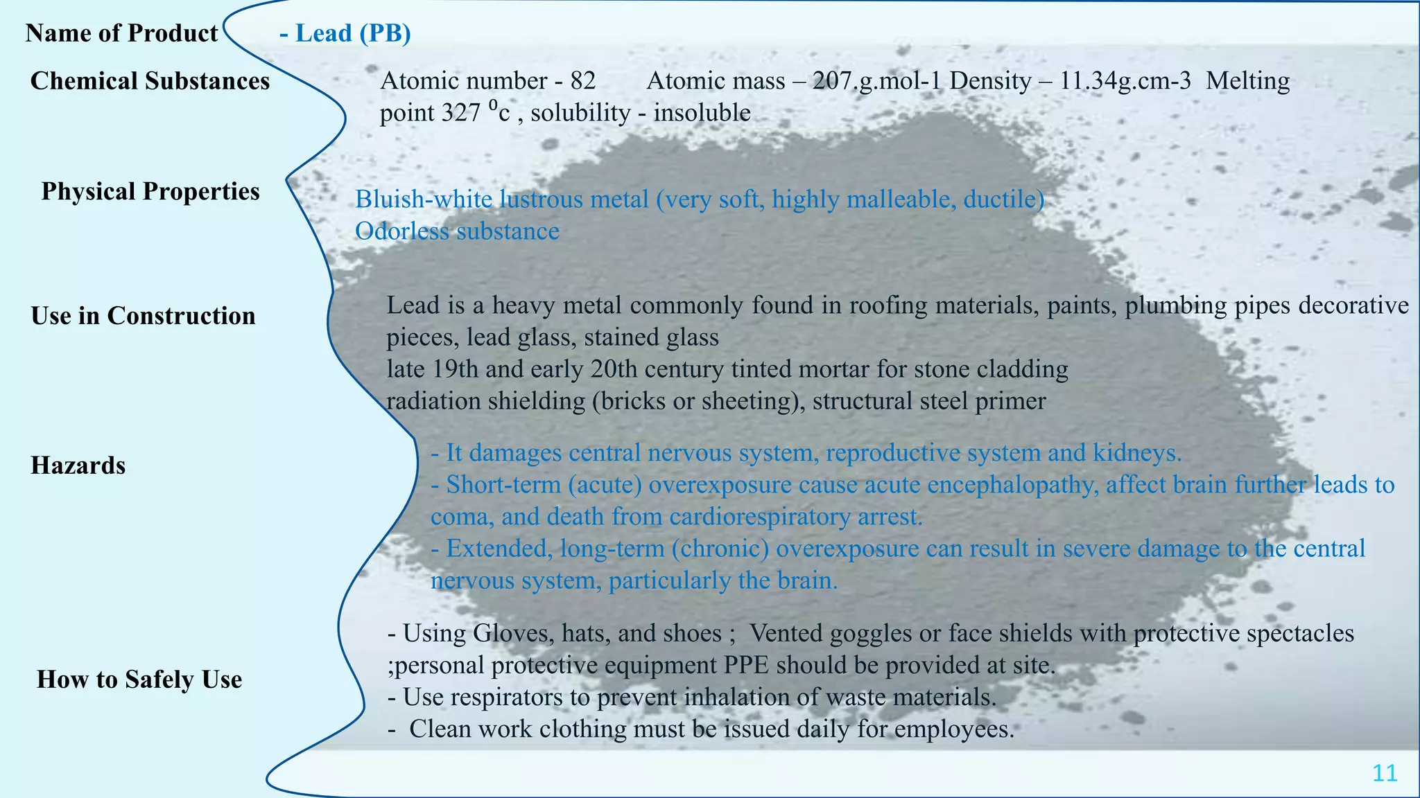 Construction chemical safety uses and hazard | PPTX