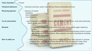 Construction chemical safety uses and hazard | PPTX