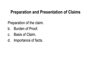 Construction Claims | PPT