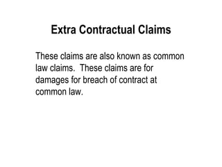 Construction Claims | PPT