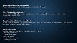 Construction contract | PPTX