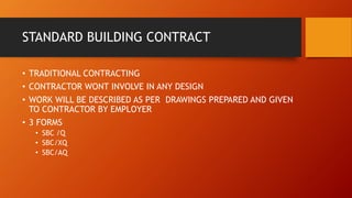 fidic , jct and nec contracts | PPTX