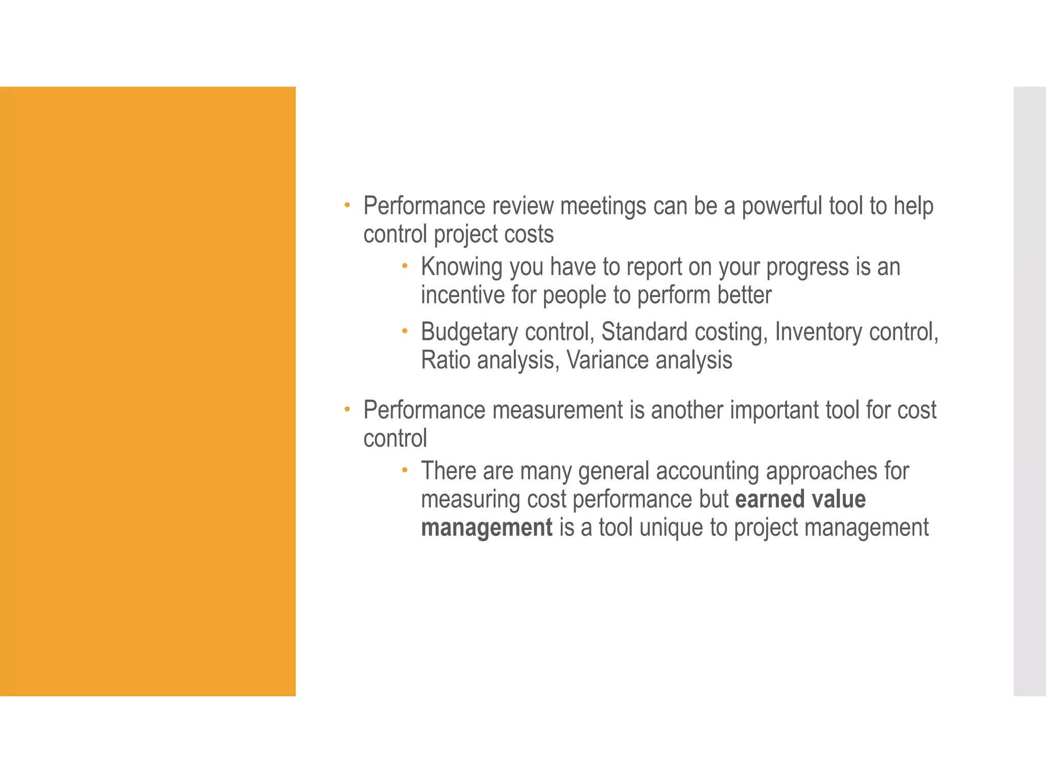 Construction Cost Control | PPTX
