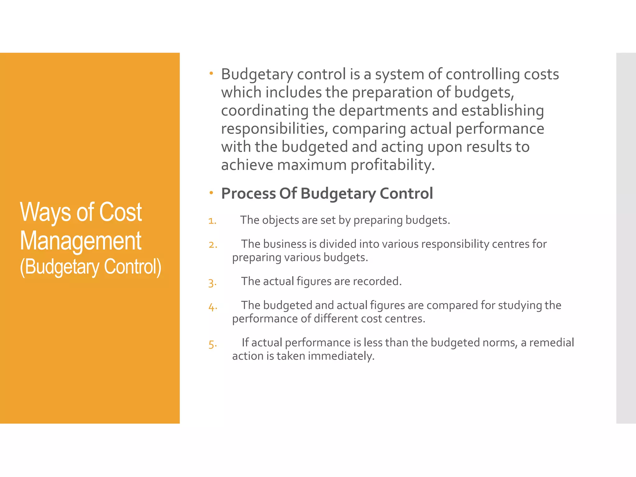 Construction Cost Control | PPTX